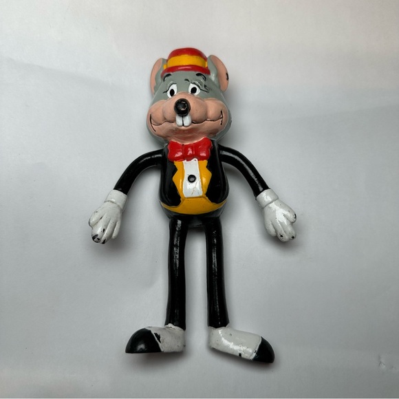 Toys | Chuck E Cheese 1992 Showbiz Pizza Time Inc 6 Bendy Bendable Pvc ...